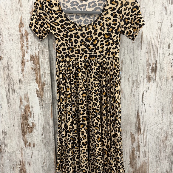 Dresses | Leopard Print Kids Dress | Poshmark